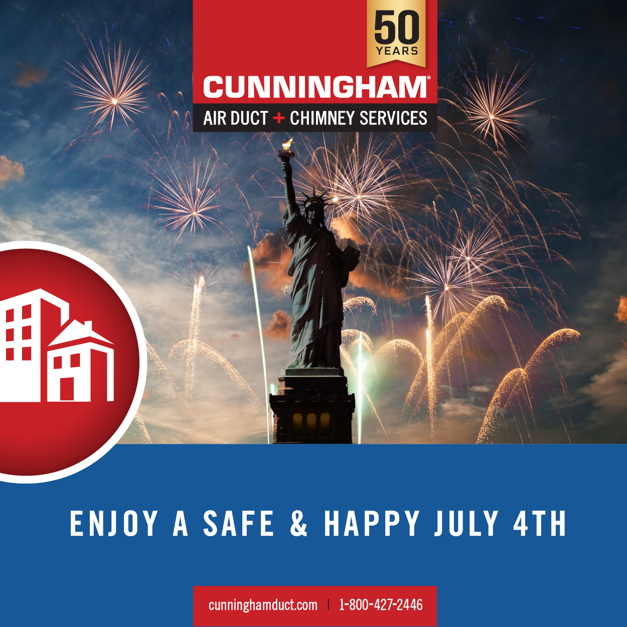 Happy Independence Day - Air Duct, Dryer Vent Cleaning + Chimney Sweep ...